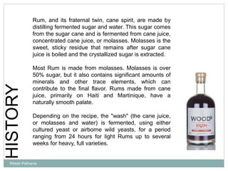 ALL ABOUT RUM | PPTX