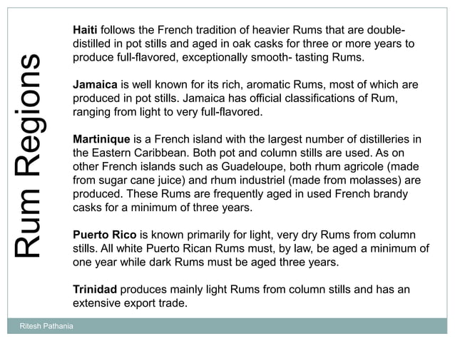 ALL ABOUT RUM | PPTX