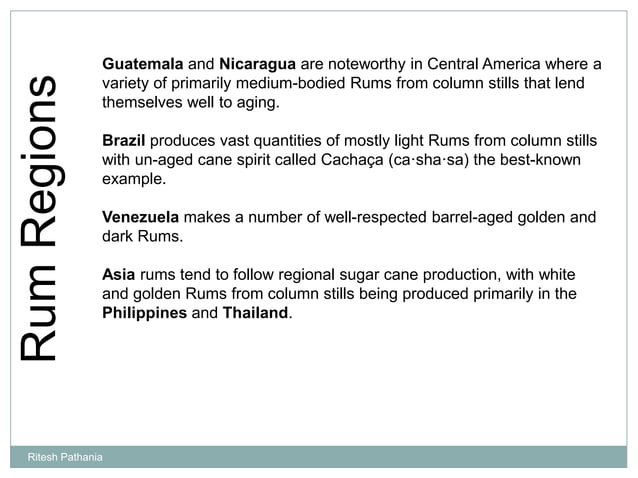 ALL ABOUT RUM | PPTX