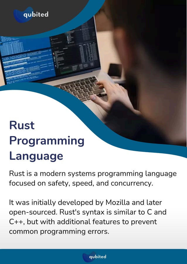 All About Rust programming language - Read More | PDF