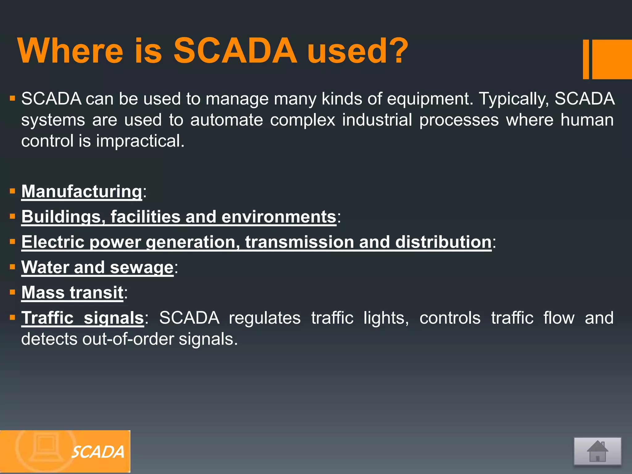 All about scada | PPTX | Computer Networking | Computing