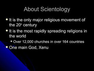 All about scientology | PPT