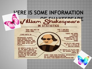All about shakespeer and his history.... | PPTX