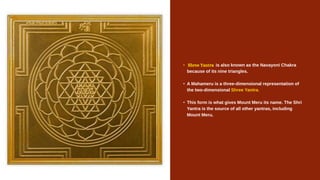All About Shree Yantra.pptx | Hinduism | Religion & Spirituality