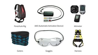 HOPE 4 Recreational Outdoor Activities: Skydiving | PPTX