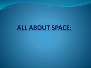 All about space | PDF