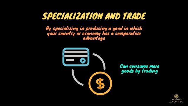 All about specialization and trade. Explanation and Overview