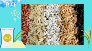 All About Starch and cereals as well as the examples of starch and ...