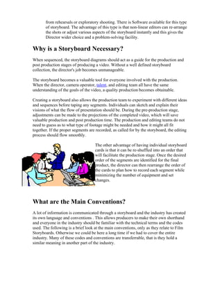 All about storyboards | PDF