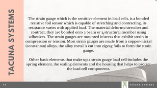 All About Strain Gauge Load Cell - Tacuna Systems | PPT