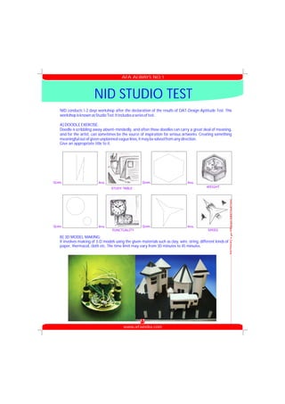 All about studio test | PDF