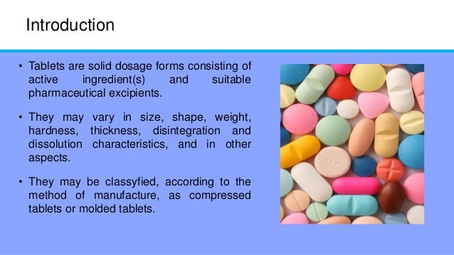 All about Tablets (Pharma)