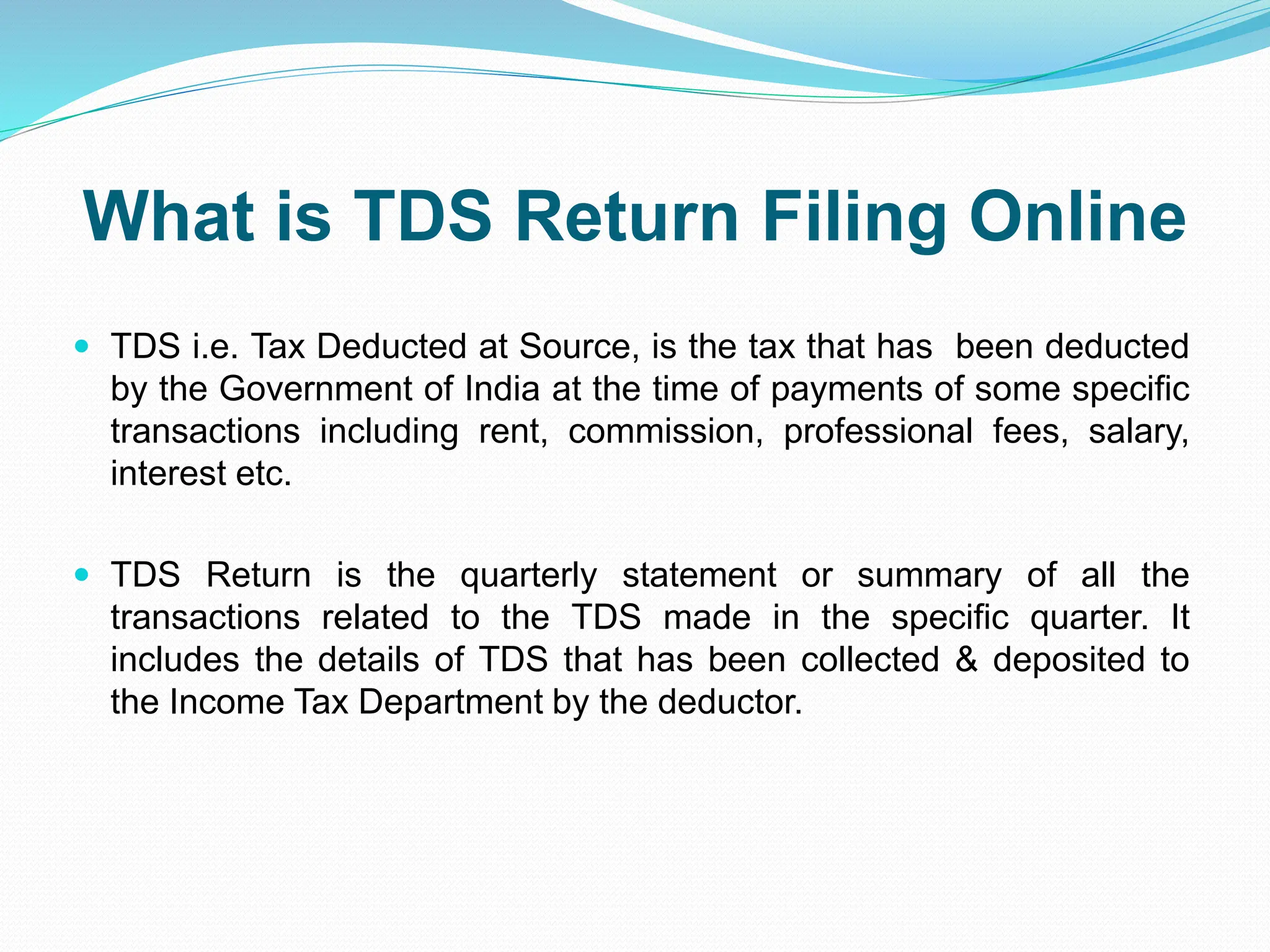 All About TDS Return Filing Online 2024.pptx