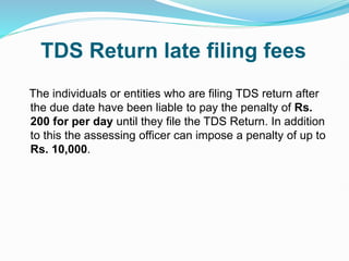 All About TDS Return Filing Online 2024.pptx
