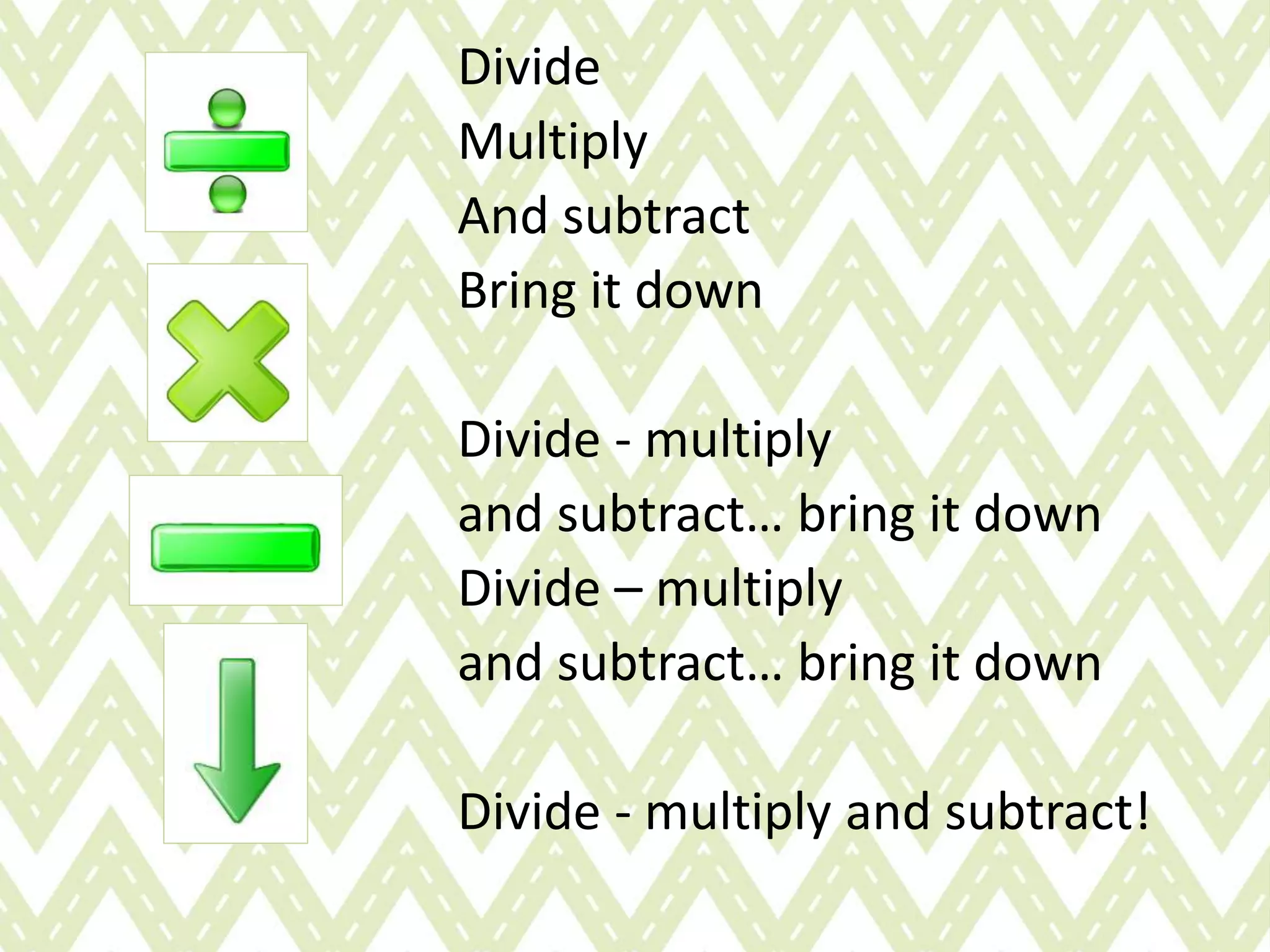 All about that long division with music | PPTX
