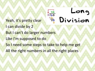 All about that long division with music | PPTX