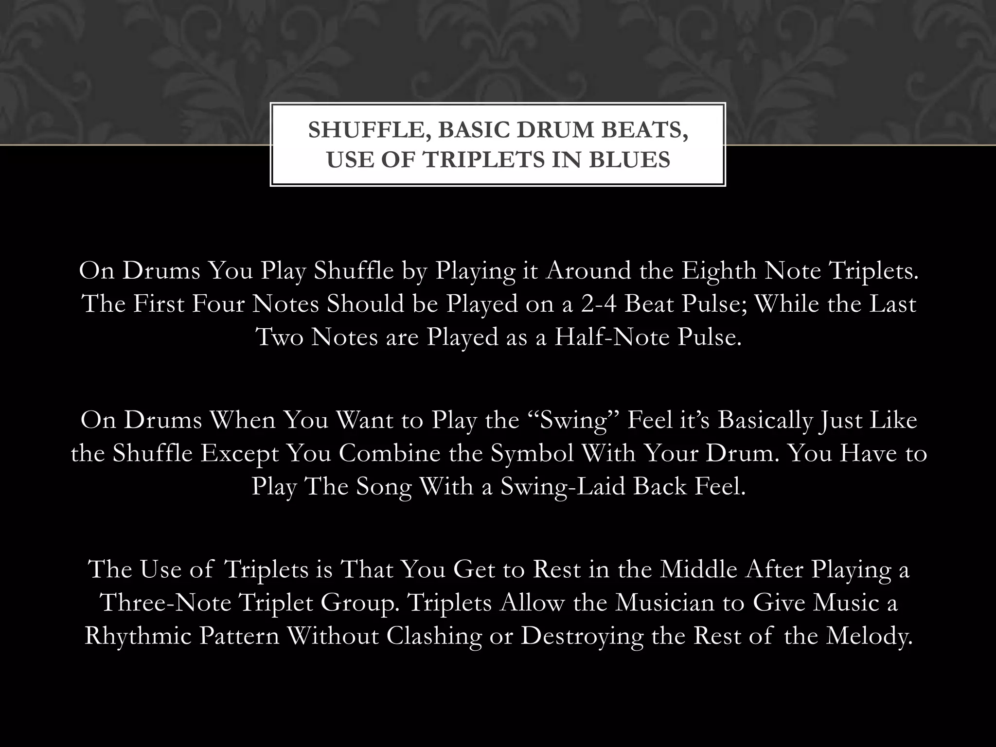 Blues Presentation | PPTX