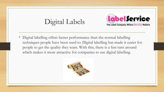 All about the different types of labels | PPT