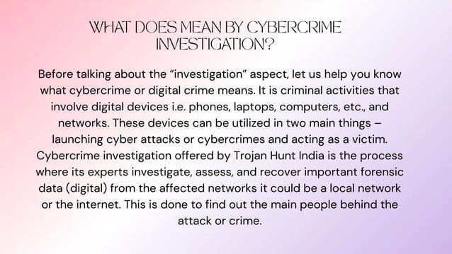 ALL ABOUT TROJAN HUNT INDIA WHO HELPS IN CYBERCRIME INVESTIGATIONS.pptx