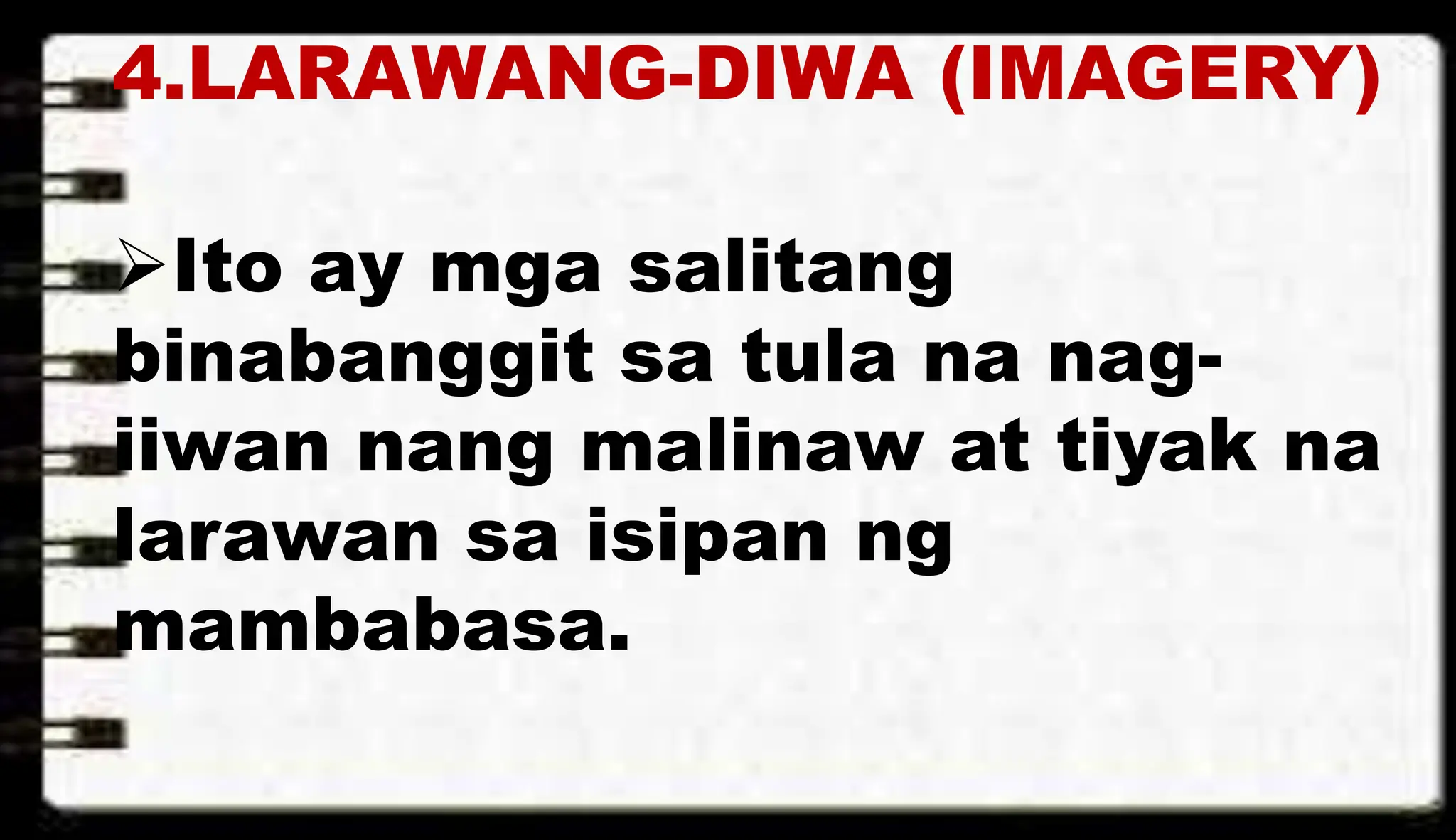 Ang Tula at ang mga Elemento Nito .ppt