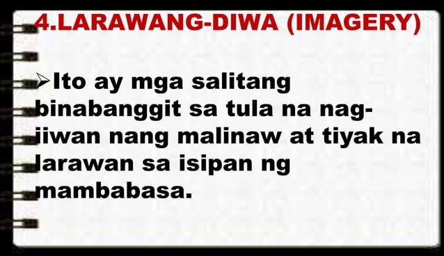 Ang Tula at ang mga Elemento Nito .ppt