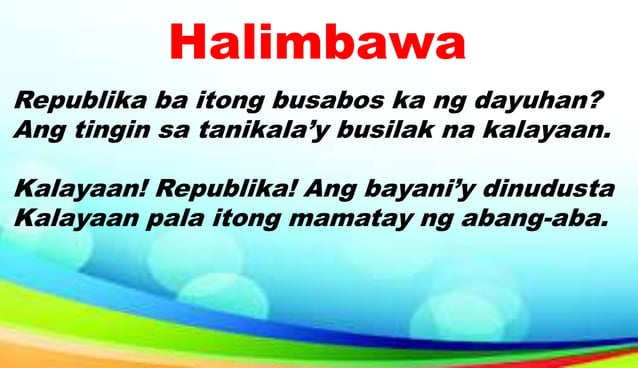 Ang Tula at ang mga Elemento Nito .ppt