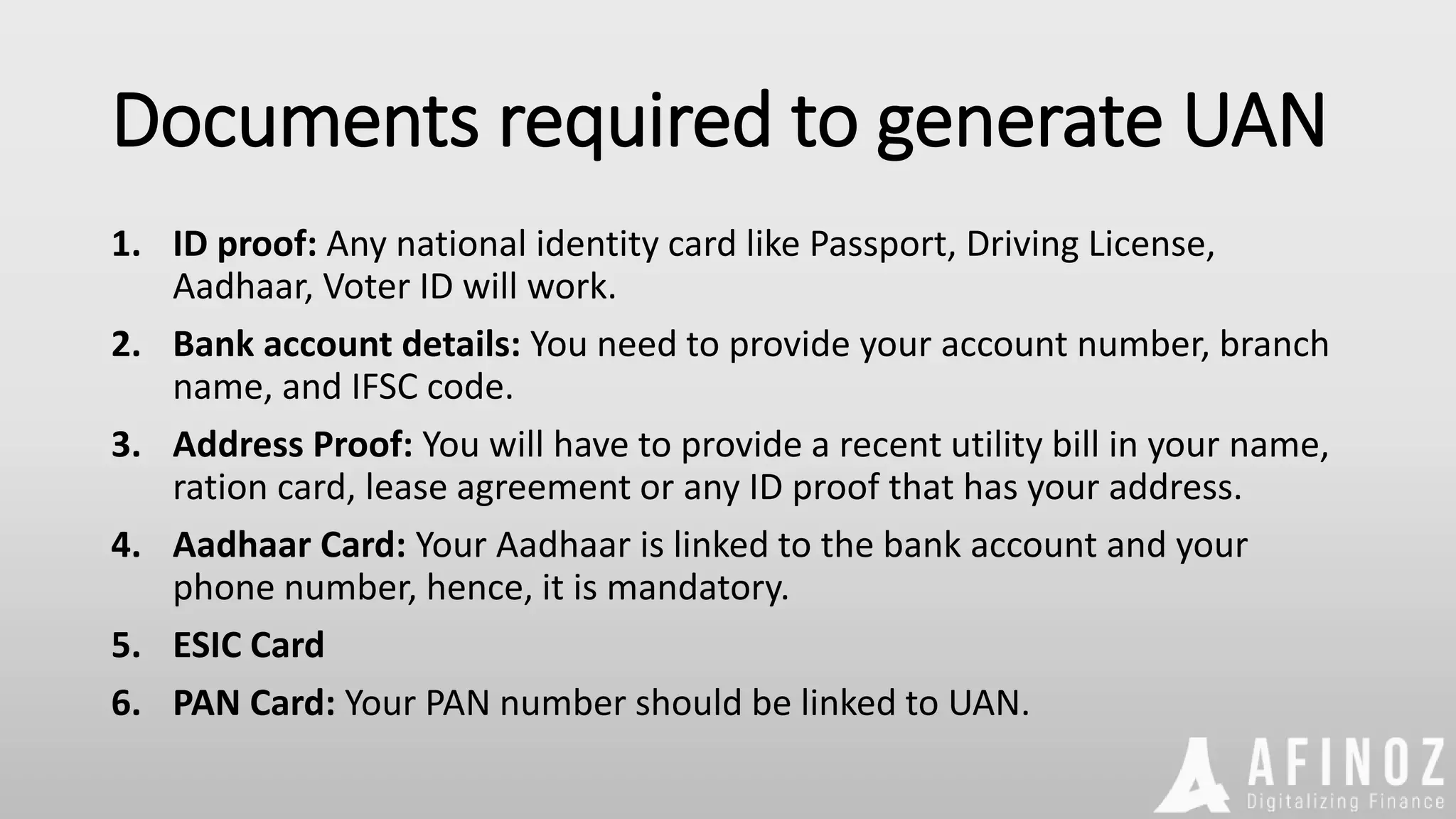 All about UAN | PPTX