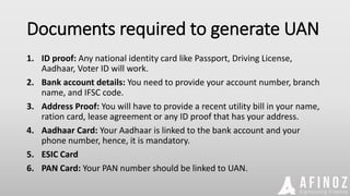 All about UAN | PPTX