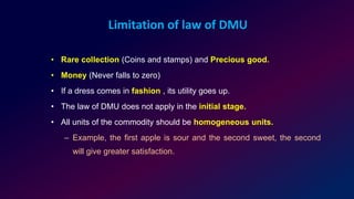Utility - Concept and Types - Law of Diminishing Marginal Utility ...