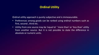 Utility - Concept and Types - Law of Diminishing Marginal Utility ...