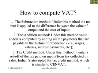 All about value added tax (vat ) | ODP