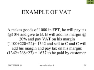 All about value added tax (vat ) | ODP