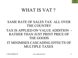 All about value added tax (vat ) | ODP