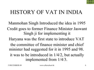 All about value added tax (vat ) | ODP