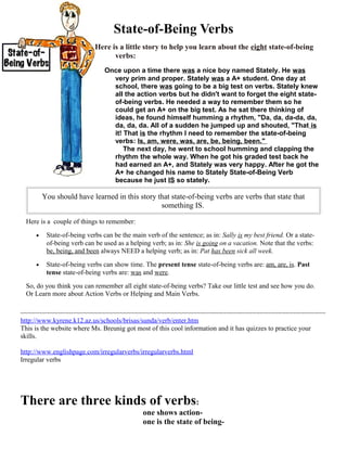 All aboutverbs | DOC