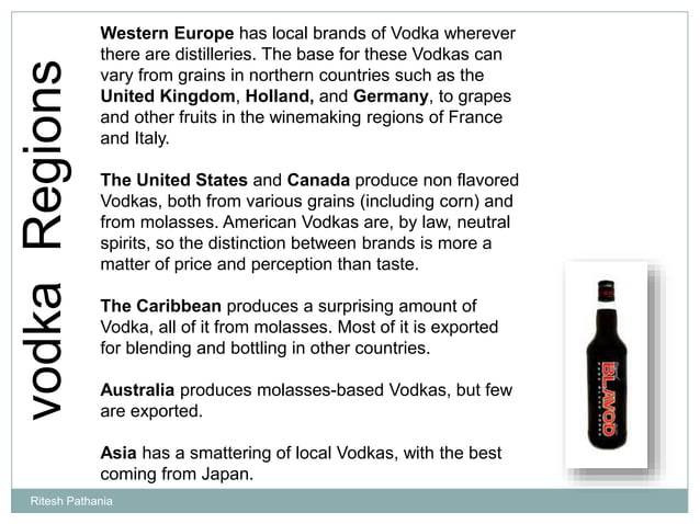 ALL ABOUT VODKA | PPTX | Alcoholic Beverages | Food & Drink