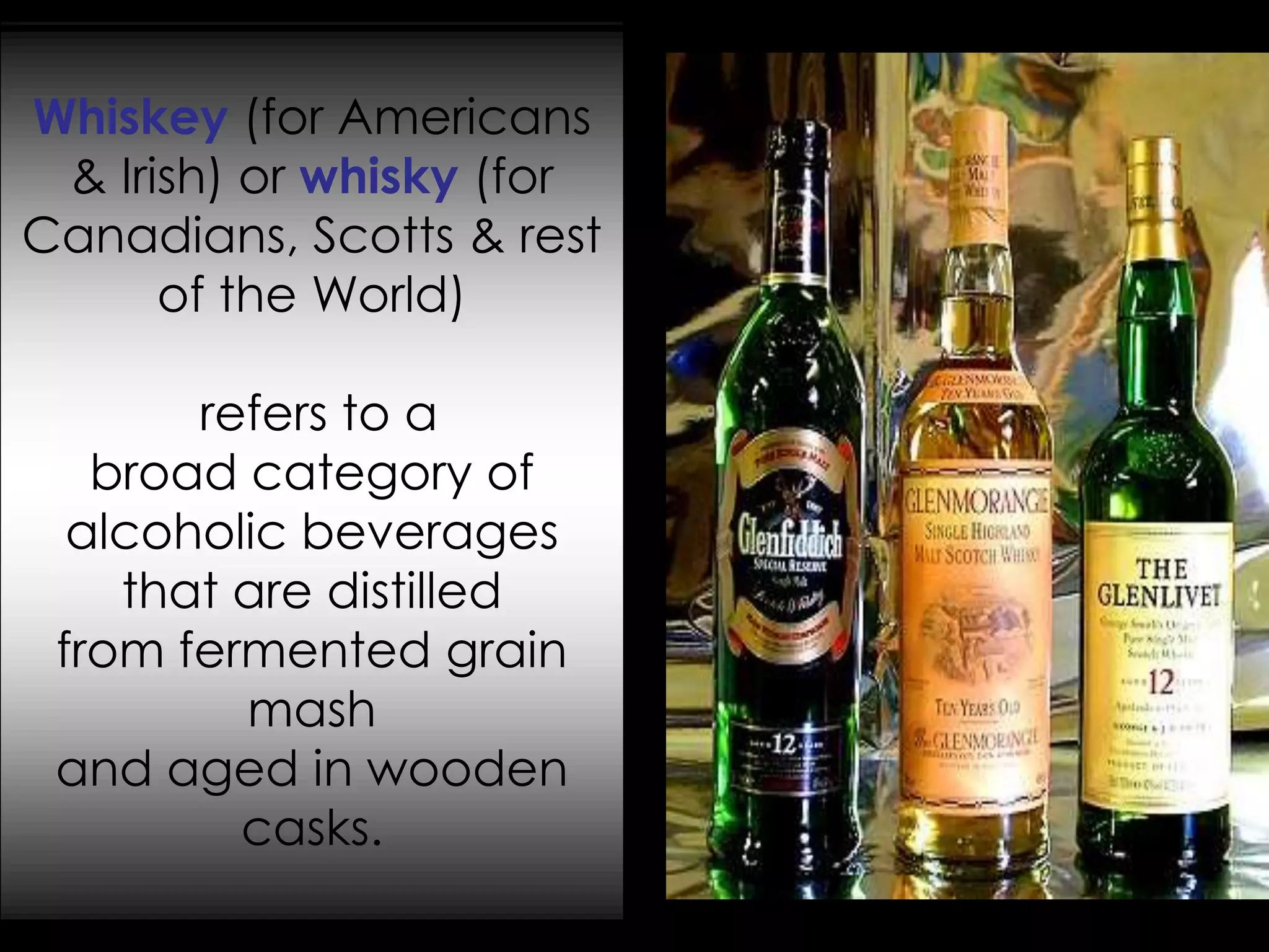 All about whisky... | PPT