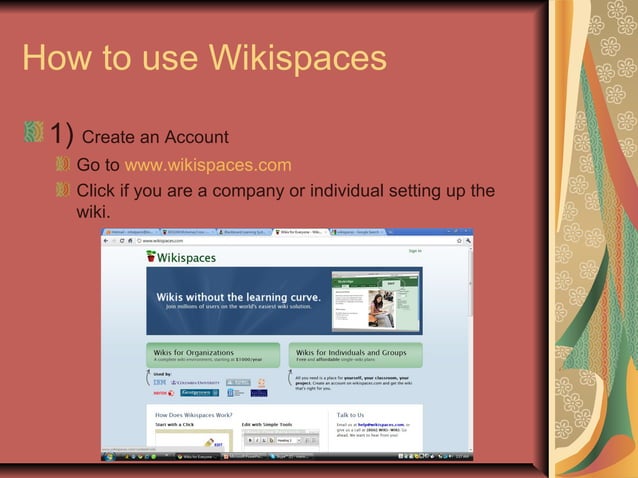 All about wikispaces | PPT | Internet | Computing