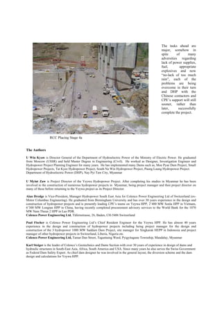 ALL ABOUT YEYWA DAM PROJECT COLLECTION | PDF
