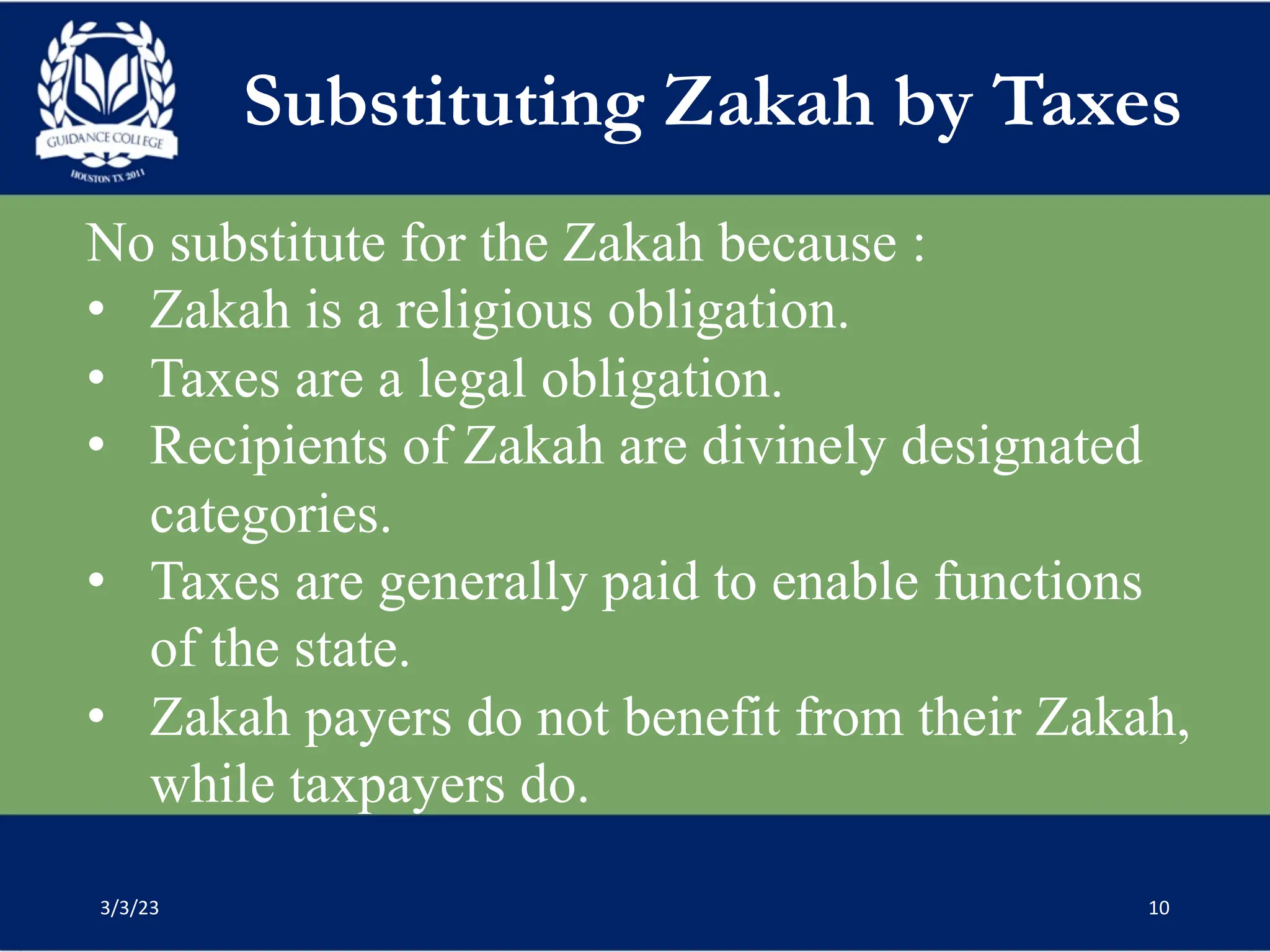 All About Zakah for Muslim Americans - Dr. Main Alqudah [https://www ...