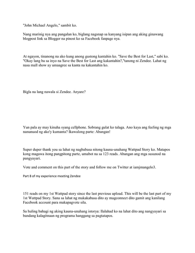 All about zendee tenerefe and my experience meeting her | PDF