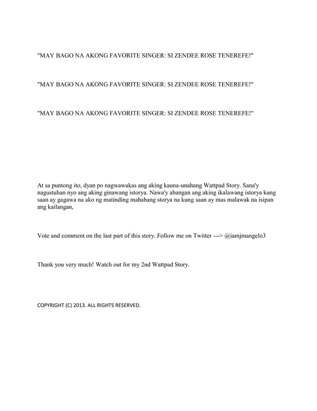 All about zendee tenerefe and my experience meeting her | PDF