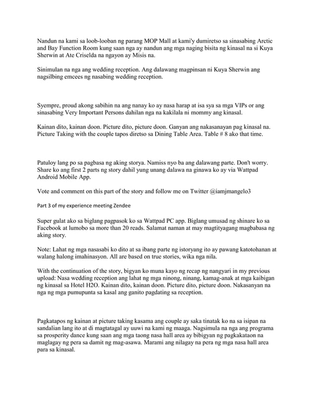 All about zendee tenerefe and my experience meeting her | PDF