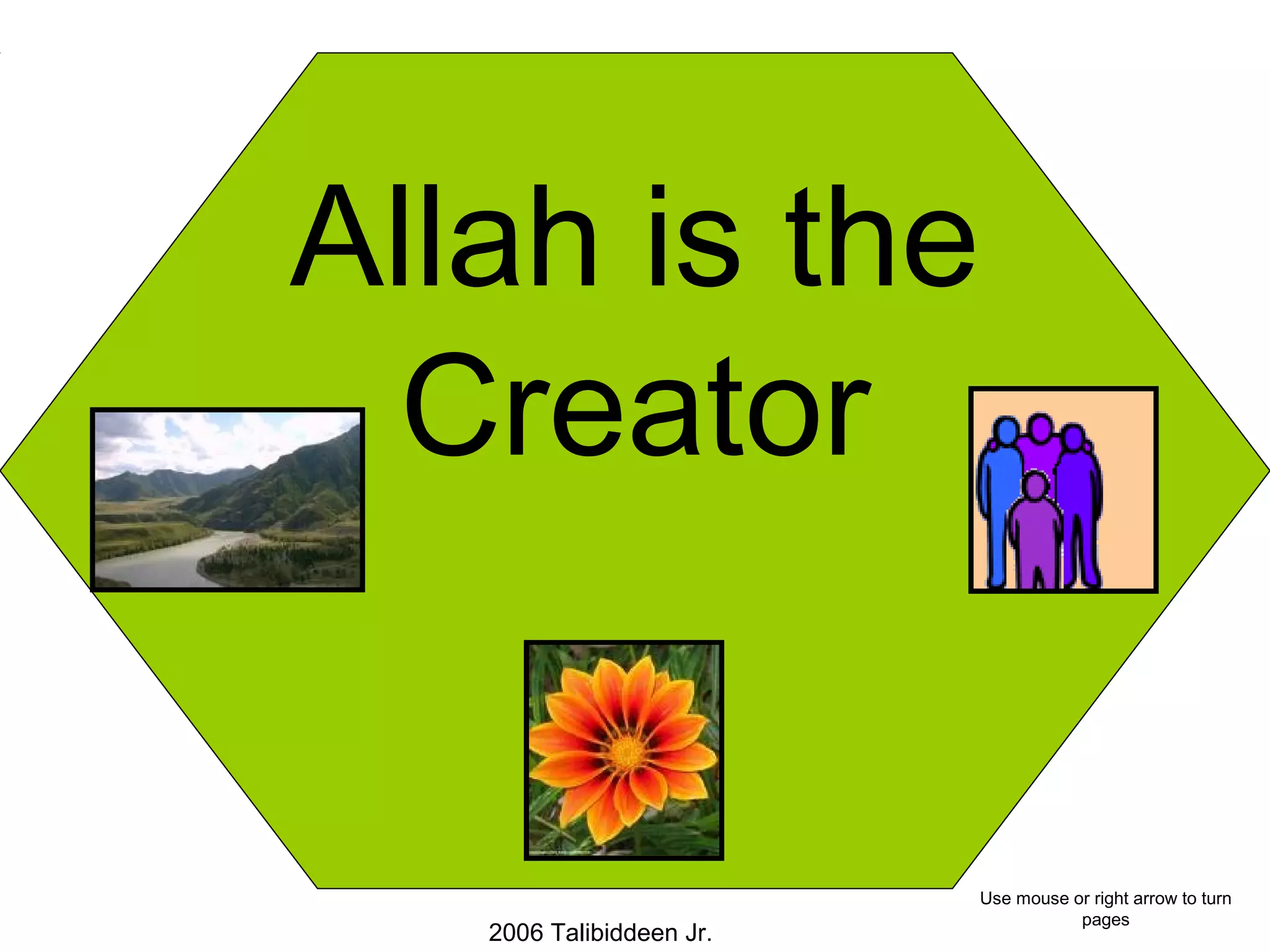 Allah is-the-creator | PPS | Islam | Religion & Spirituality