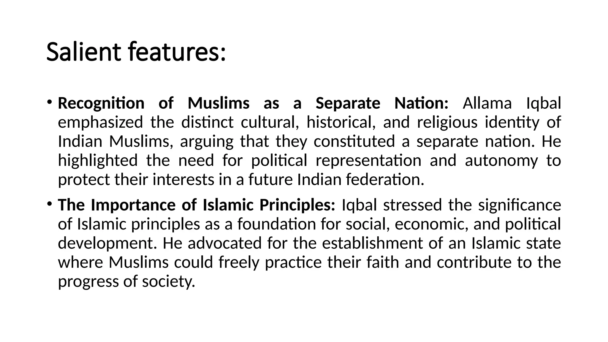 Allahabad Address.pptx ideology of Pakistan | PPTX