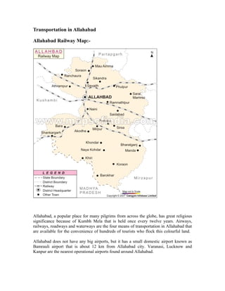 Allahabad junction railway station is served by the northern railways | DOC
