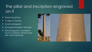 Allahabad Pillar Inscription of Samudragupta.pptx