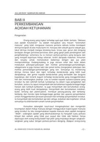 Allah dalam aqidah islamiah hasan al banna | PDF