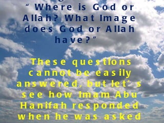 ALLAH THE ALMIGHTY | PPT