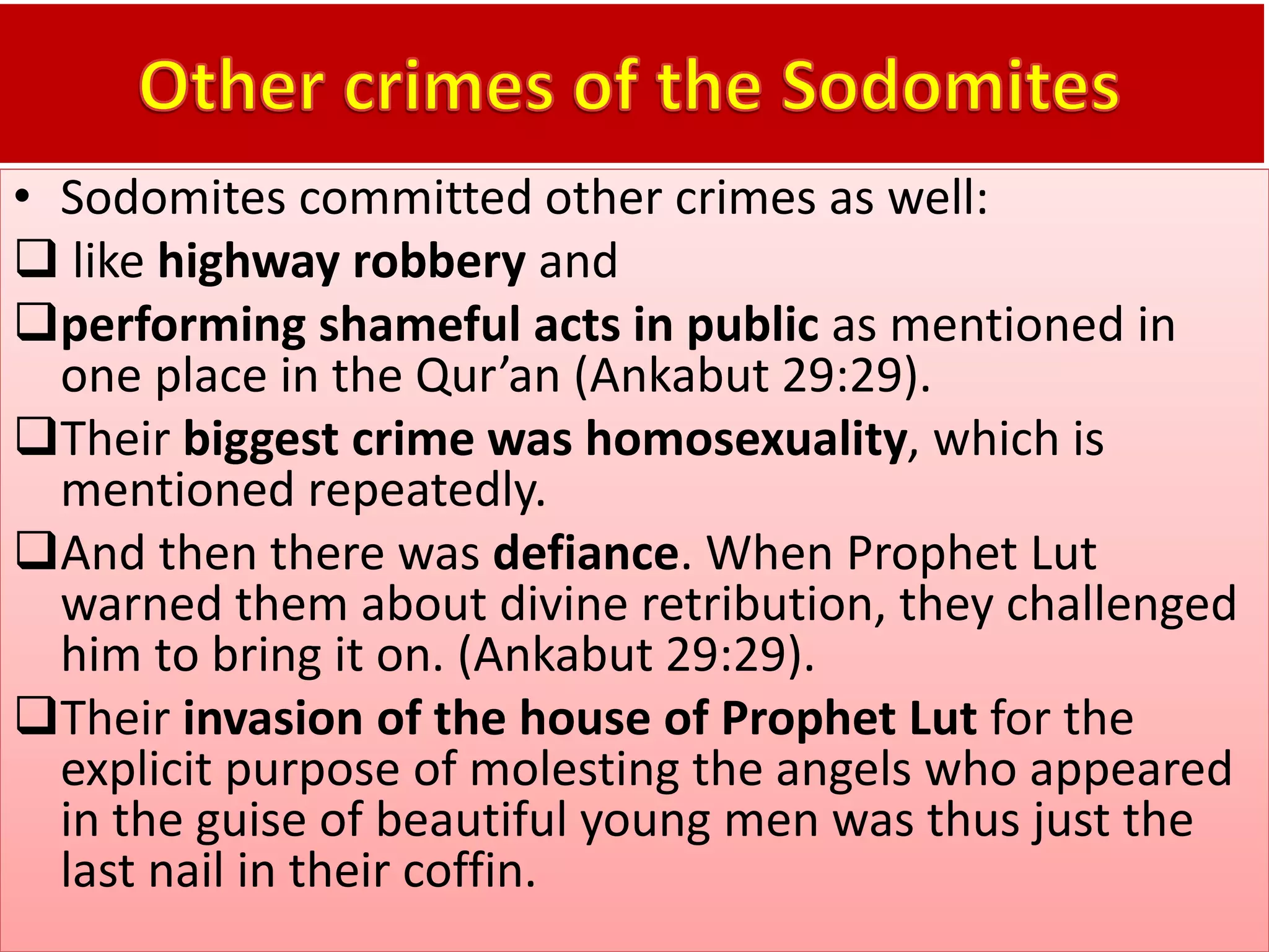 Allah forbids fahisha | PPTX | Islam | Religion & Spirituality